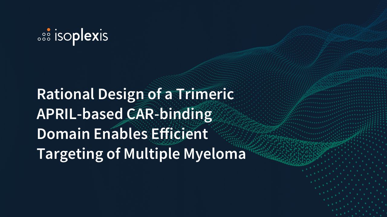 Rational Design of a Trimeric April-Based CAR-Binding Domain Enables ...